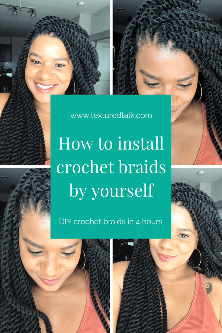 Crochet Braids: 4 Super Simple Tutorials Teaching You How to Install