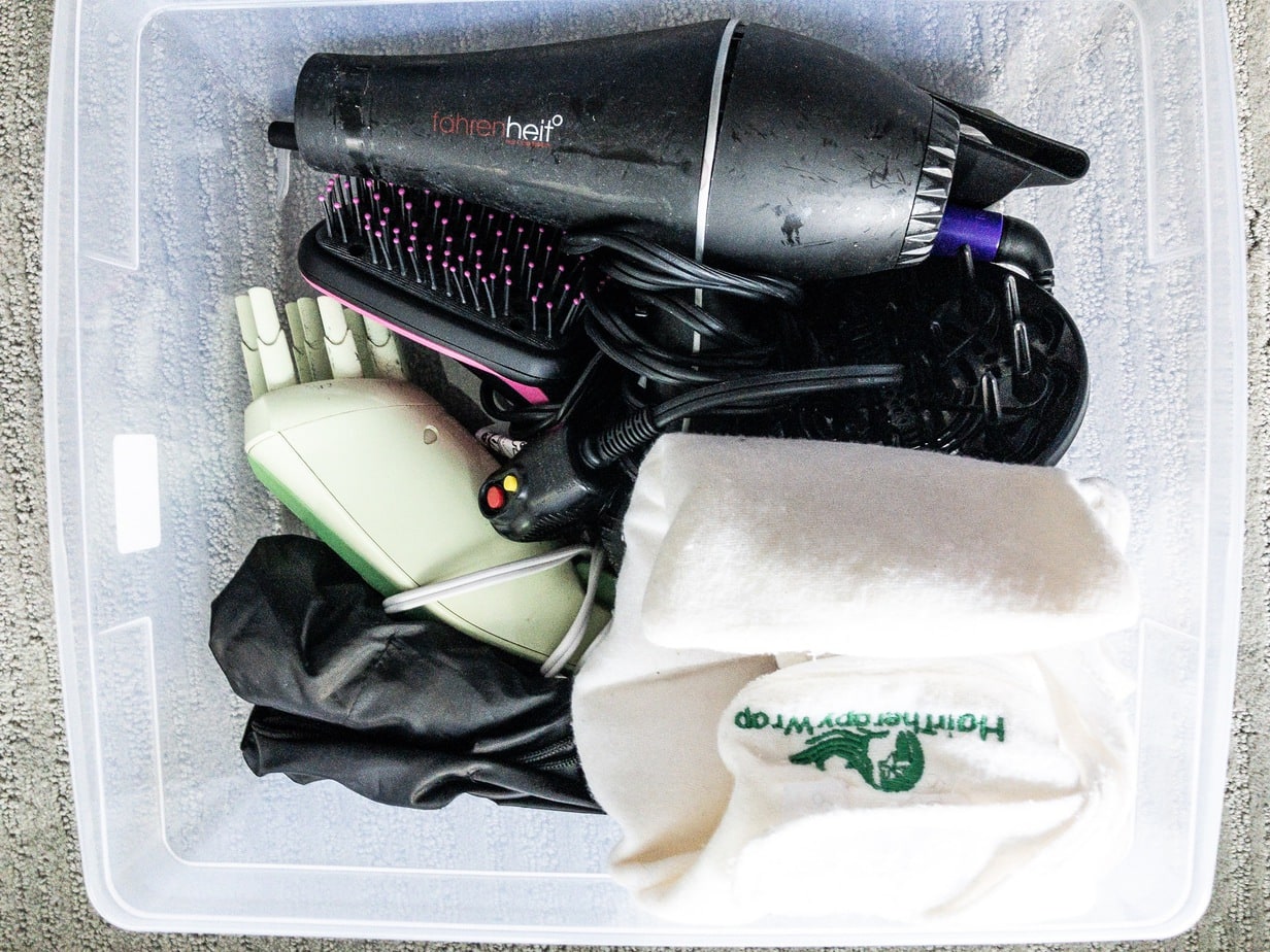 How to Organize Your Hair Products for Only $30! | Textured Talk